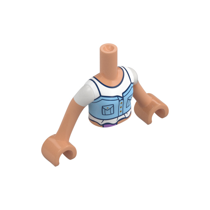 LEGO Sara with Light Blue Top and Friends Torso (73141 / 92456) | Brick ...