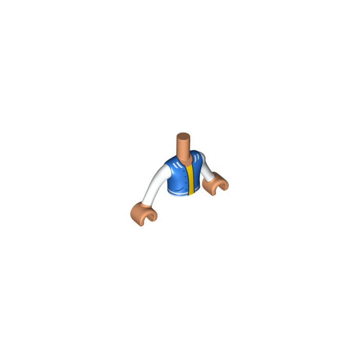 LEGO Flesh Sebastian with Blue Vest and Friends Torso (Boy) (73161 / ...