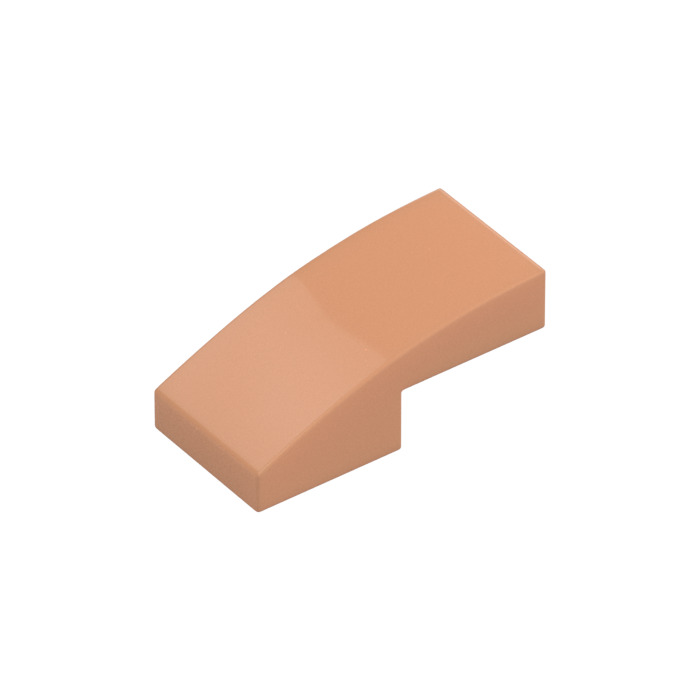 LEGO Flesh Slope 1 x 2 Curved (3593 / 11477) | Brick Owl - LEGO Marketplace