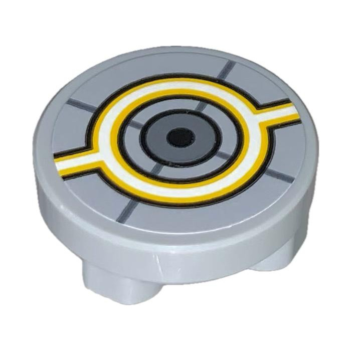 LEGO Tile 2 x 2 Round Inverted with Bomb Lid Sticker | Brick Owl - LEGO ...