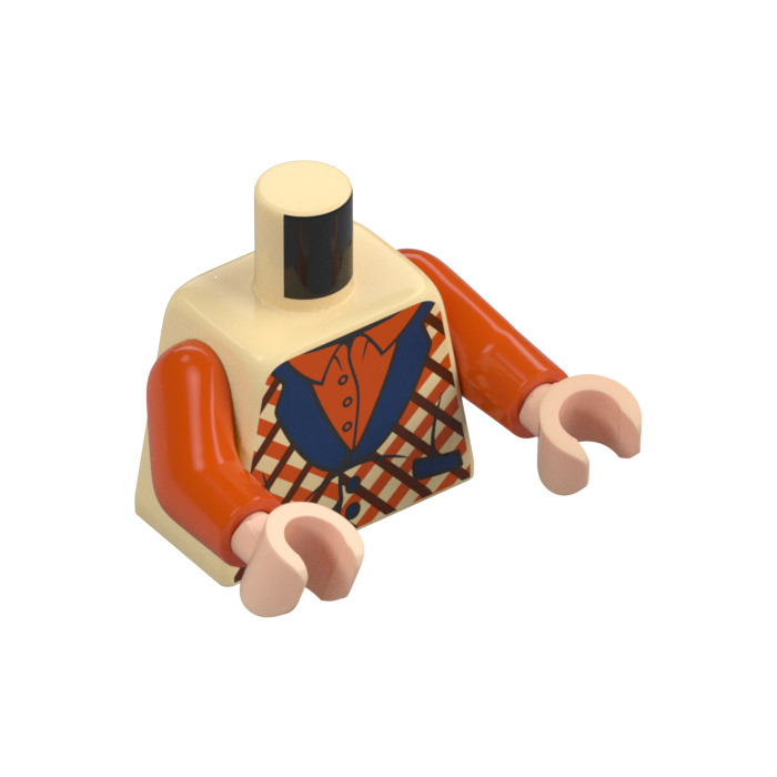 LEGO Florean Fortescue with Tan Vest Minifig Torso (973) | Brick Owl ...