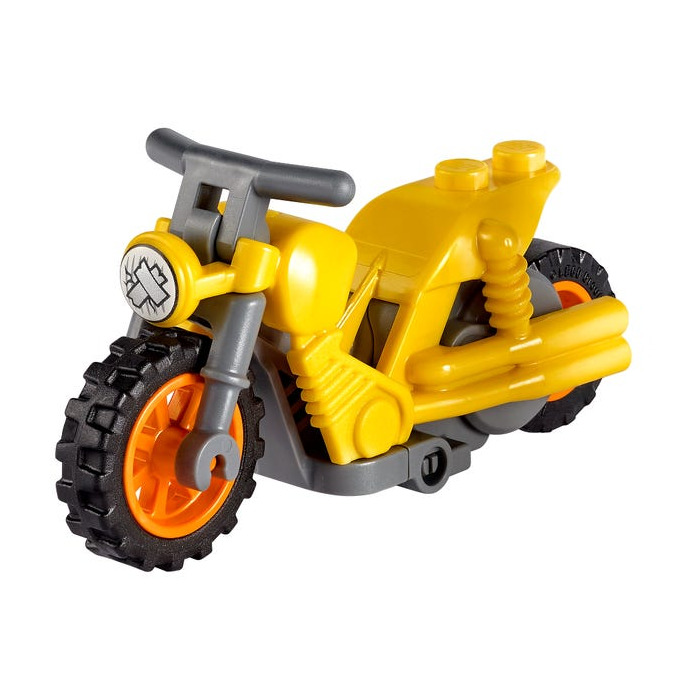 Lego Flywheel Motorcycle Dual Exhaust Bike Brick Owl
