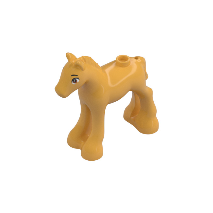 LEGO Foal with Orange Open Eyes (11241 / 114819) | Brick Owl