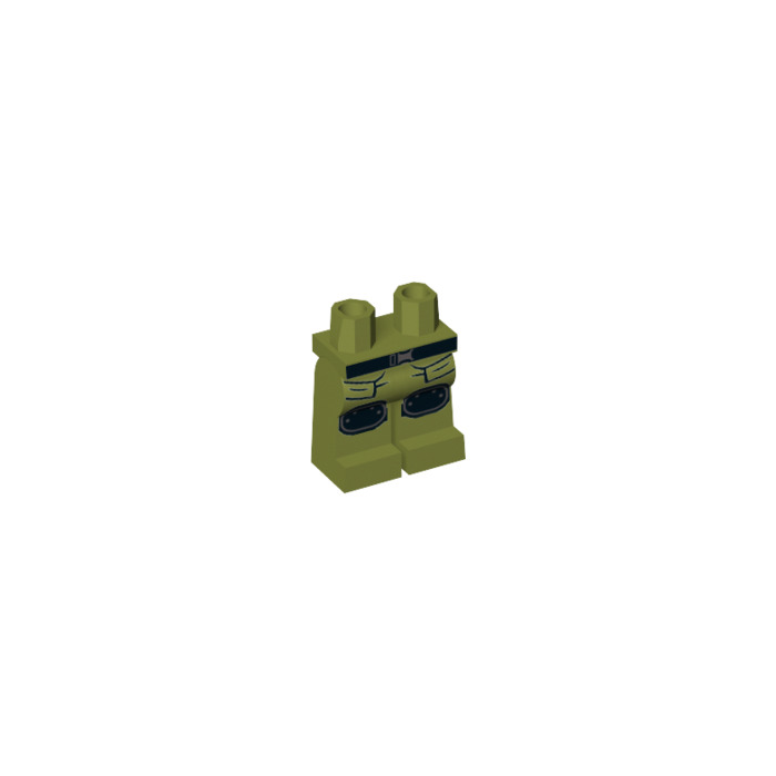 LEGO Foot Soldier Minifigure Hips and Legs (3815 / 17922) | Brick Owl ...