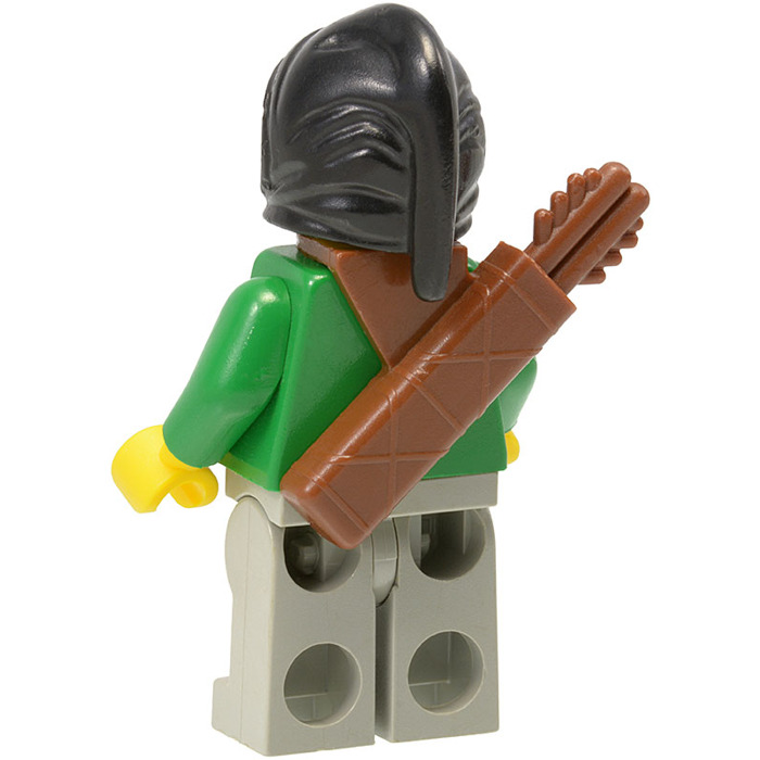 LEGO Forestman with Black Hood Minifigure | Brick Owl - LEGO Marketplace