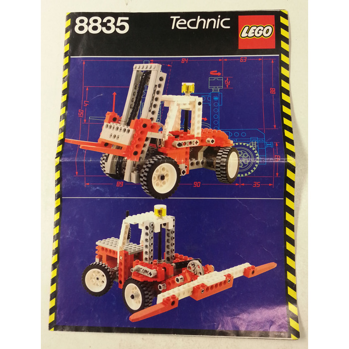 LEGO Forklift Set 8835 Instructions | Brick Owl - LEGO Marketplace