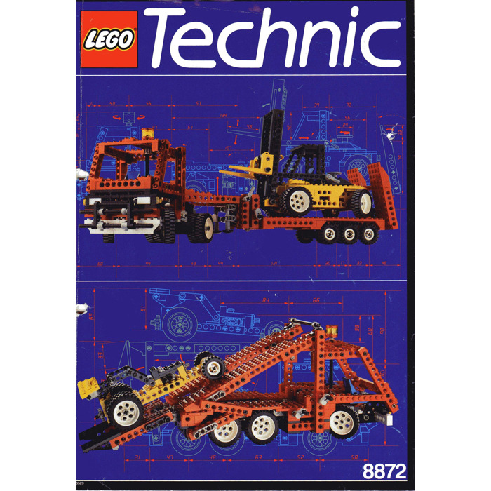 LEGO Forklift Transporter Set 8872 Instructions | Brick Owl