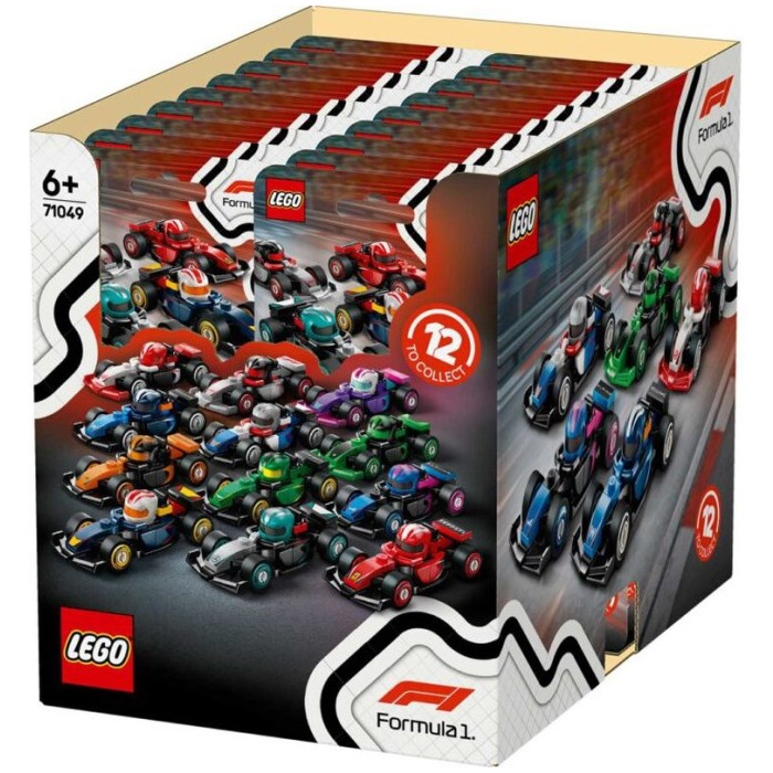 LEGO Formula 1 Series Collectable Race Cars Box of 36 Set 71049-14 ...