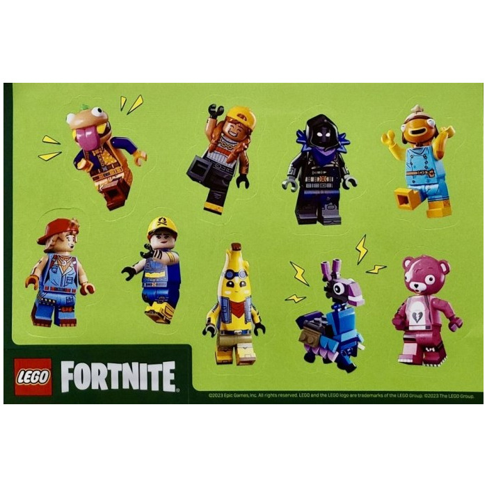 LEGO Fortnite sticker sheet (LFN-1) | Brick Owl - LEGO Marketplace