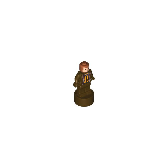 LEGO Fred / George Weasley Statuette with Bright Light Orange Vest ...