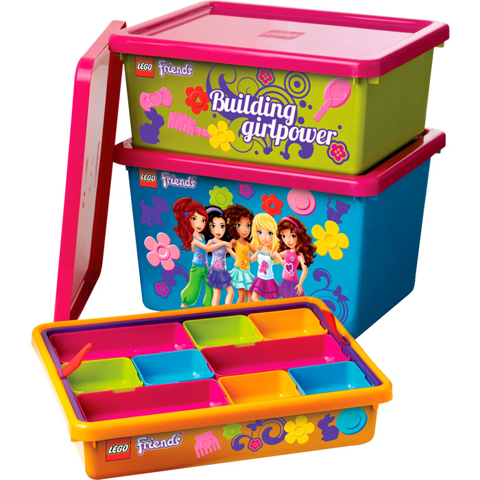 Lego friends storage brick store