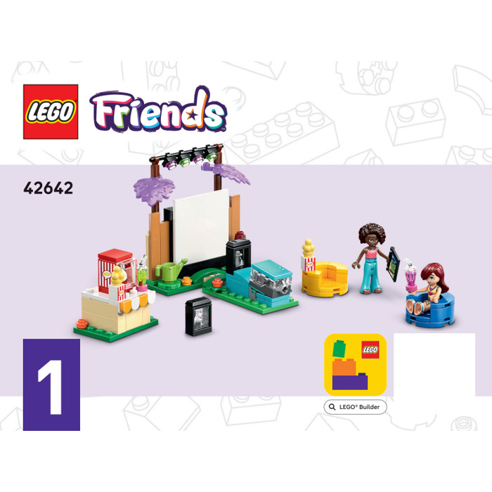 LEGO Friendship Movie Night Set 42642 Instructions | Brick Owl