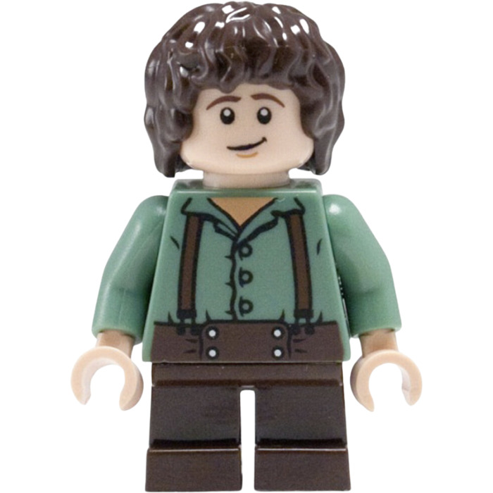 LEGO Frodo Baggins with Sand Green Shirt Minifigure | Brick Owl - LEGO ...