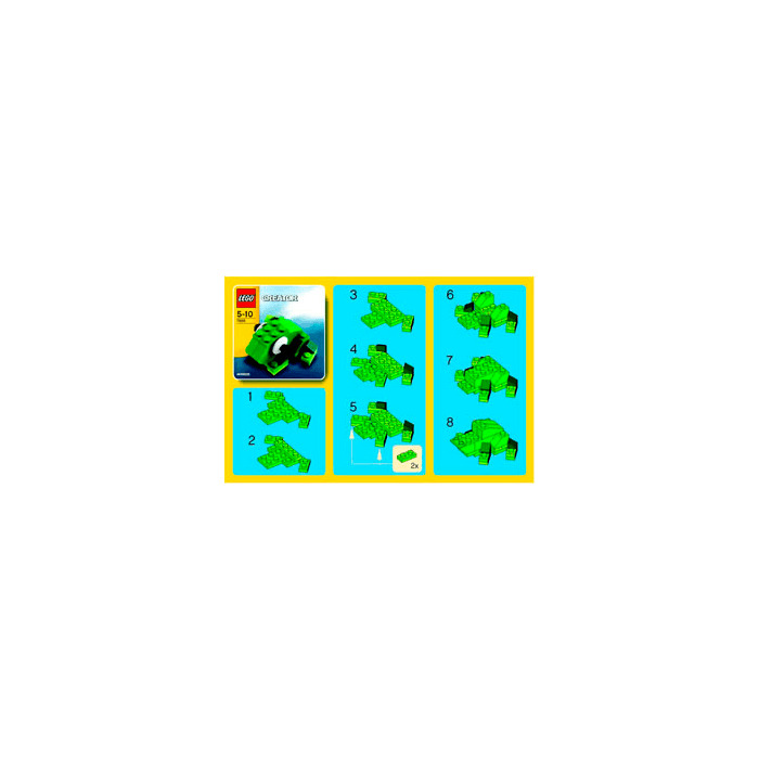 LEGO Frog Set 7606 Instructions | Brick Owl