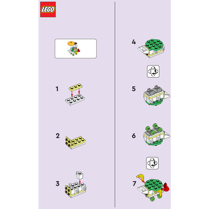 LEGO Fruit Stand Set 562204 Instructions Set | Brick Owl - LEGO Marketplace
