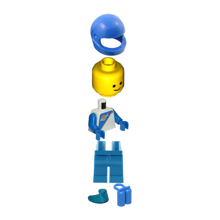 LEGO Futuron - Blue Minifigure | Brick Owl - LEGO Marketplace