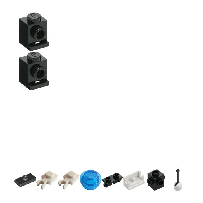 LEGO Futuron Droid (Black) with White Arms Minifigure | Brick Owl ...