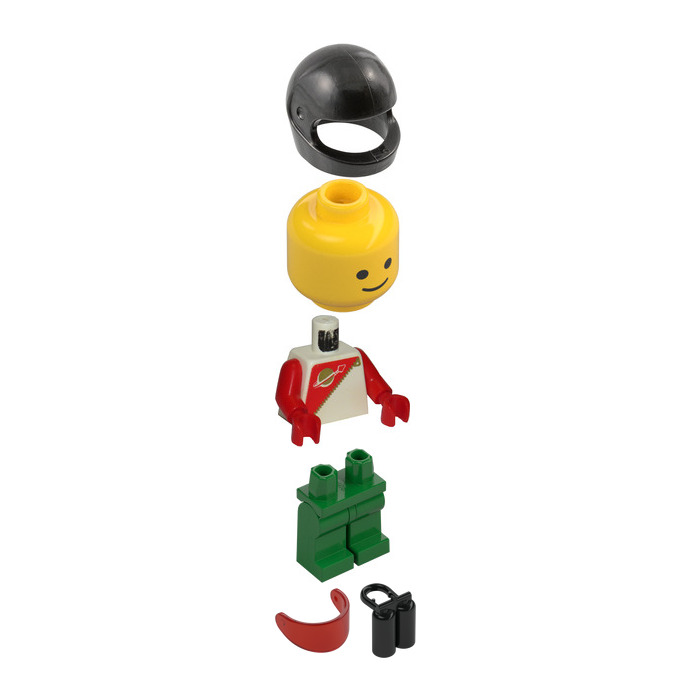 LEGO Futuron Red / Green Minifigure | Brick Owl - LEGO Marketplace