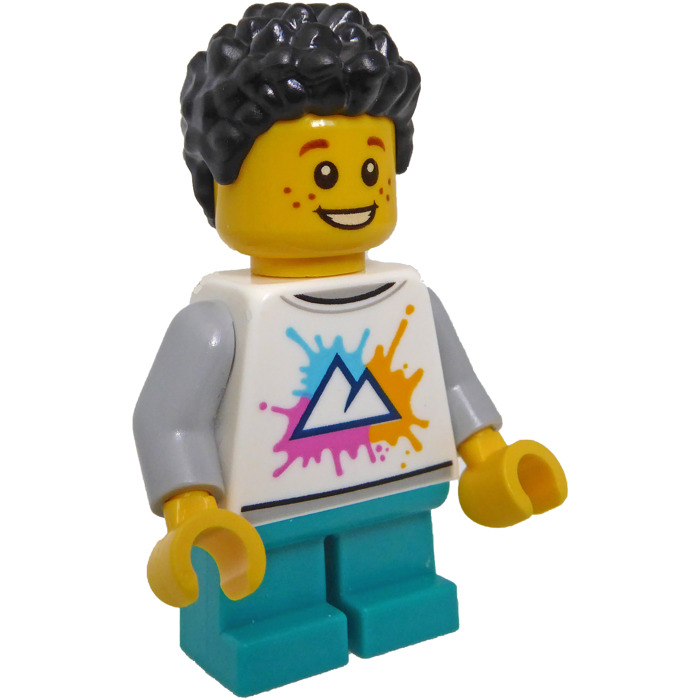 LEGO Gamer Boy with Mountain Top Minifigure | Brick Owl - LEGO Marketplace