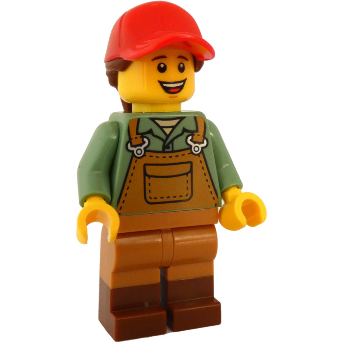 LEGO Gardener - Female Minifigure | Brick Owl - LEGO Marketplace