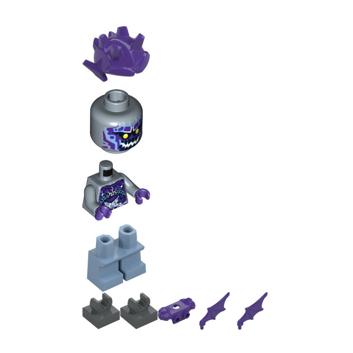 LEGO Gargoyle with Dark Purple Wings and Short Legs Minifigure | Brick ...