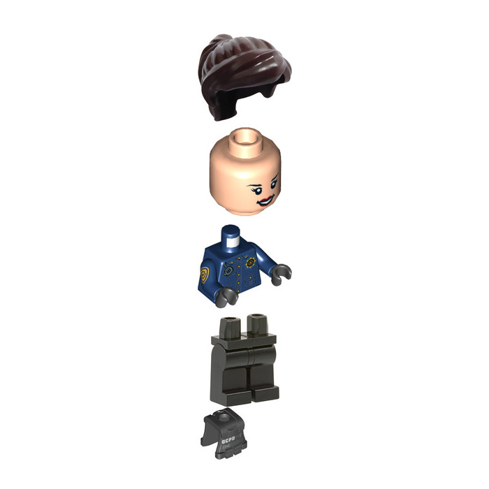 LEGO GCPD Female Officer with SWAT Vest Minifigure | Brick Owl - LEGO ...