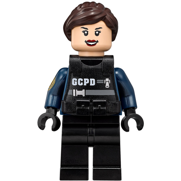 LEGO GCPD Female Officer with SWAT Vest Minifigure | Brick Owl - LEGO ...