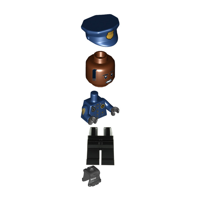 LEGO GCPD Male Officer with SWAT Vest Minifigure | Brick Owl - LEGO ...