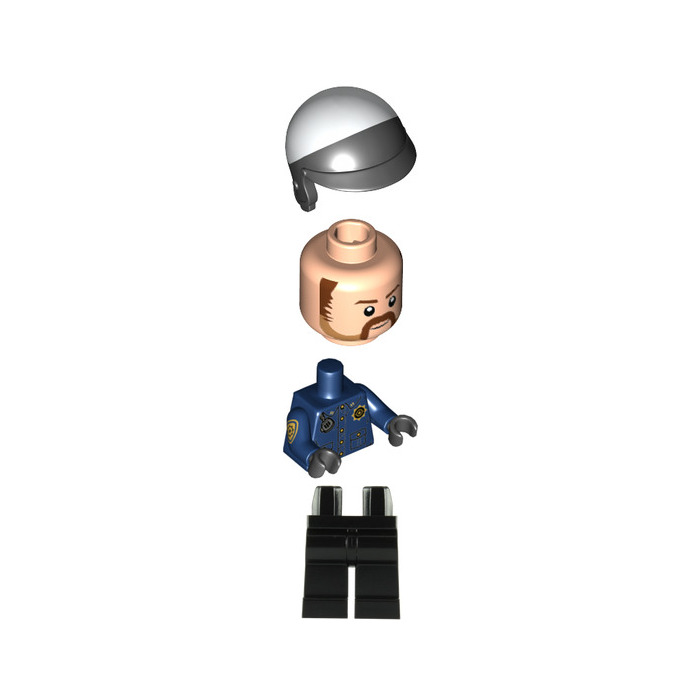 LEGO GCPD Officer with Helmet Minifigure | Brick Owl - LEGO Marketplace