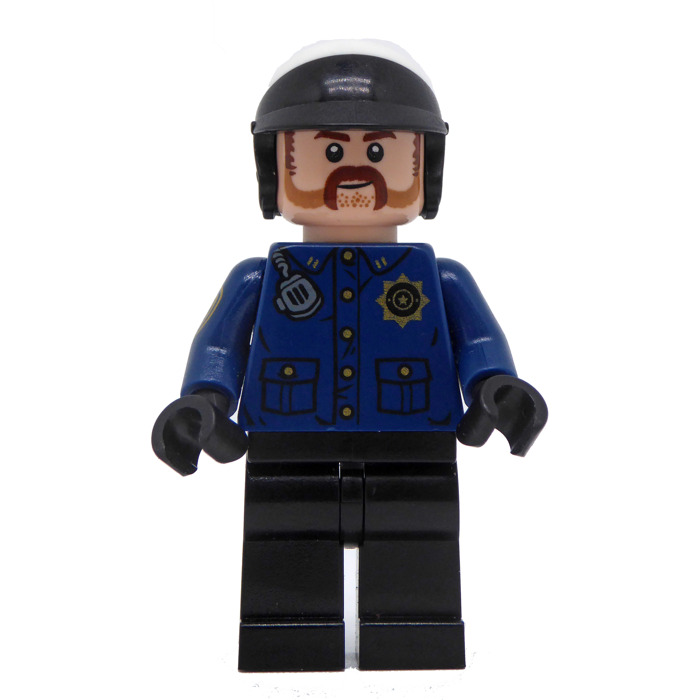 LEGO GCPD Officer with Helmet Minifigure Inventory | Brick Owl - LEGO ...