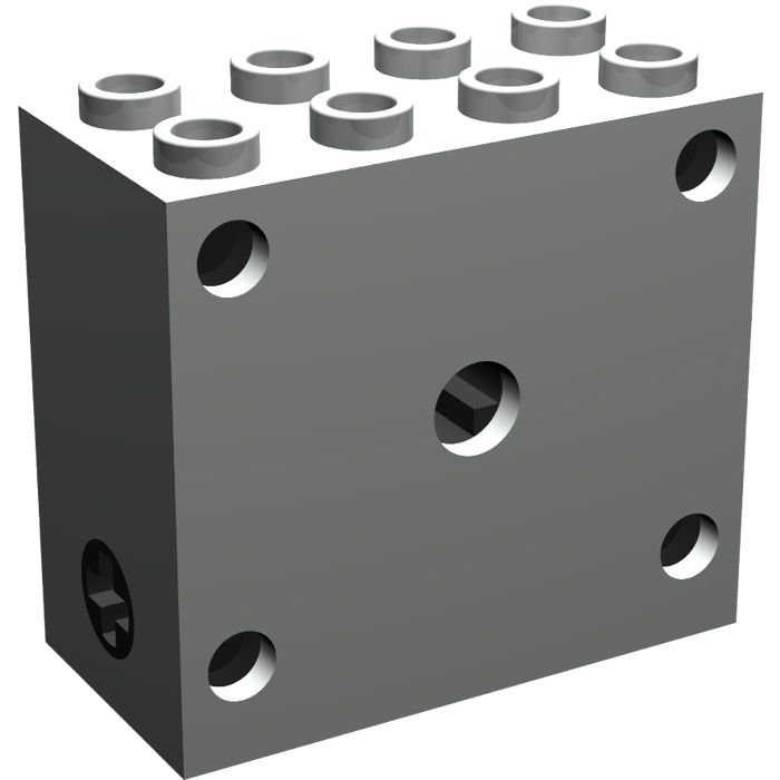 LEGO Gear Block 2 x 4 x 3 | Brick Owl - LEGO Marketplace