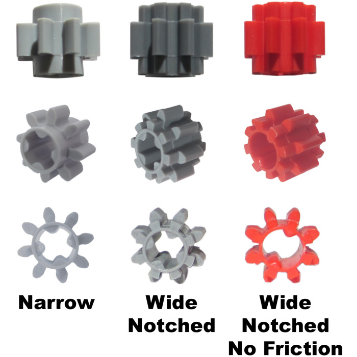 LEGO Gear with 8 Teeth Type 2 (8169 / 10928) | Brick Owl - LEGO Marketplace