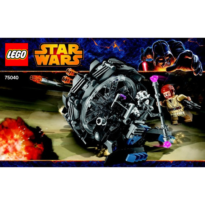 LEGO General Grievous’ Wheel Bike Set 75040 Instructions Set | Brick ...