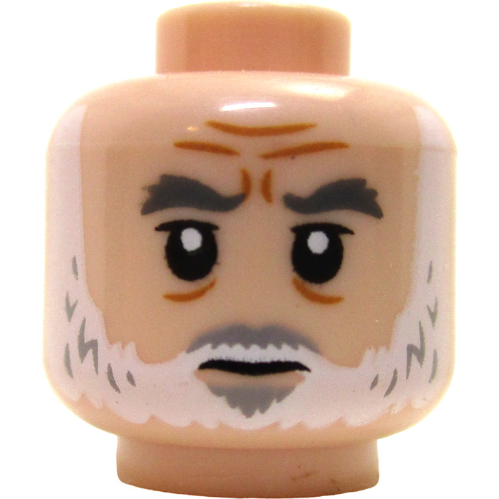 LEGO General Jan Dodonna Minifigure Head (73608 / 104608) | Brick Owl