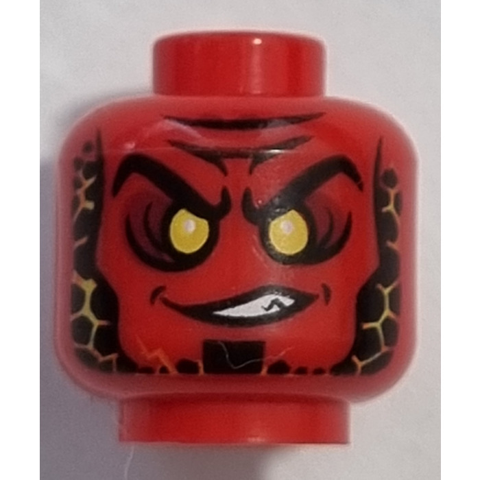 LEGO General Magmar Minifigure Head (3626 / 24171) | Brick Owl - LEGO ...