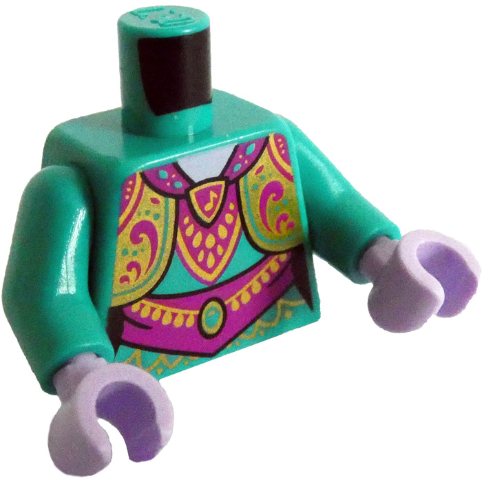 LEGO Genie Dancer Minifig Torso (973 / 76382) | Brick Owl - LEGO ...