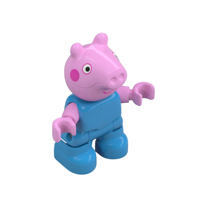 LEGO George Pig with Azure Outfit Duplo Figure | Brick Owl - LEGO ...