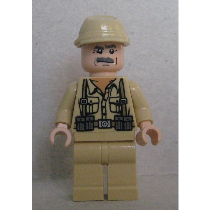 LEGO German Soldier with Cavalry Cap and Moustache Minifigure | Brick ...