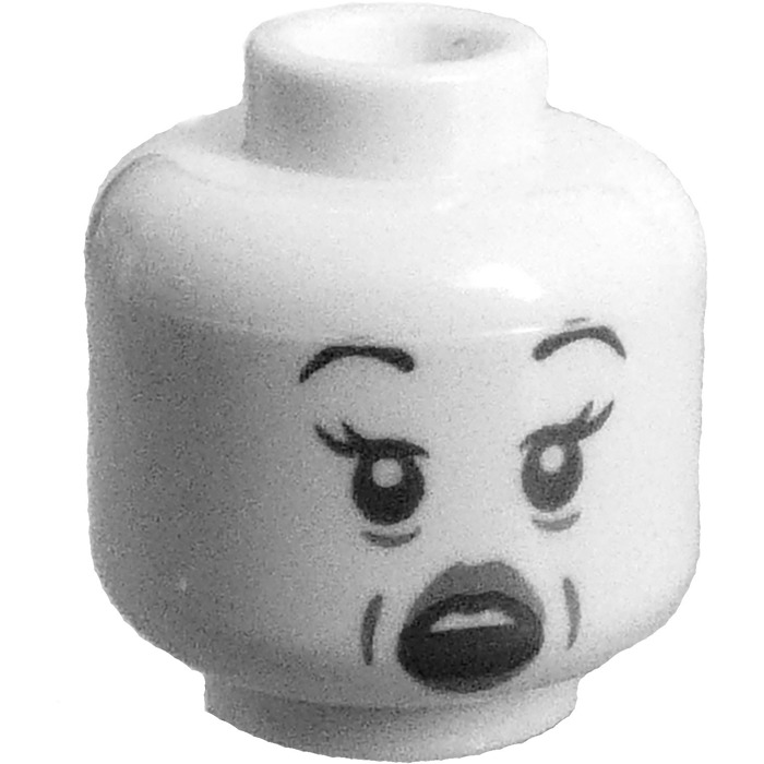 LEGO Ghost Head with Gray Face (3274) | Brick Owl