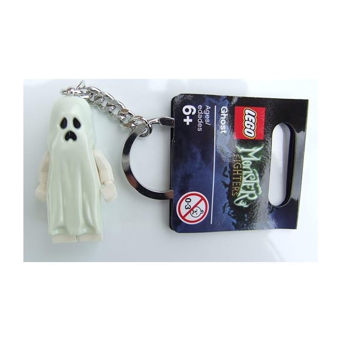 LEGO Ghost Key Chain (850452) | Brick Owl - LEGO Marketplace