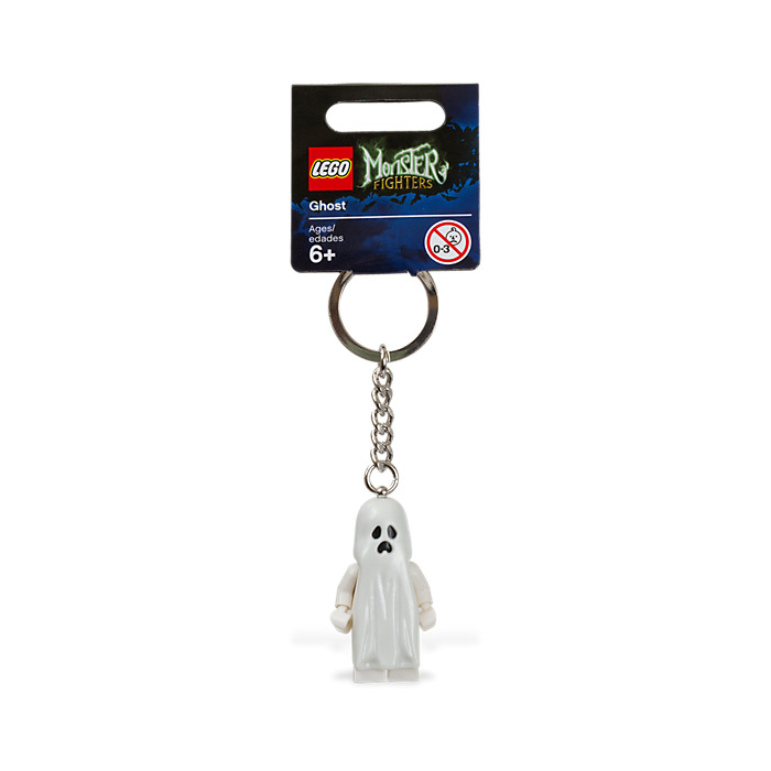 LEGO Ghost Key Chain (850452) | Brick Owl - LEGO Marketplace