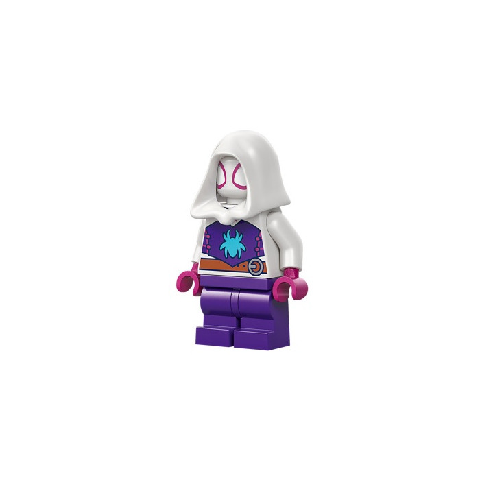 LEGO Ghost-Spider with Medium Azure Logo and Belt Minifigure | Brick ...