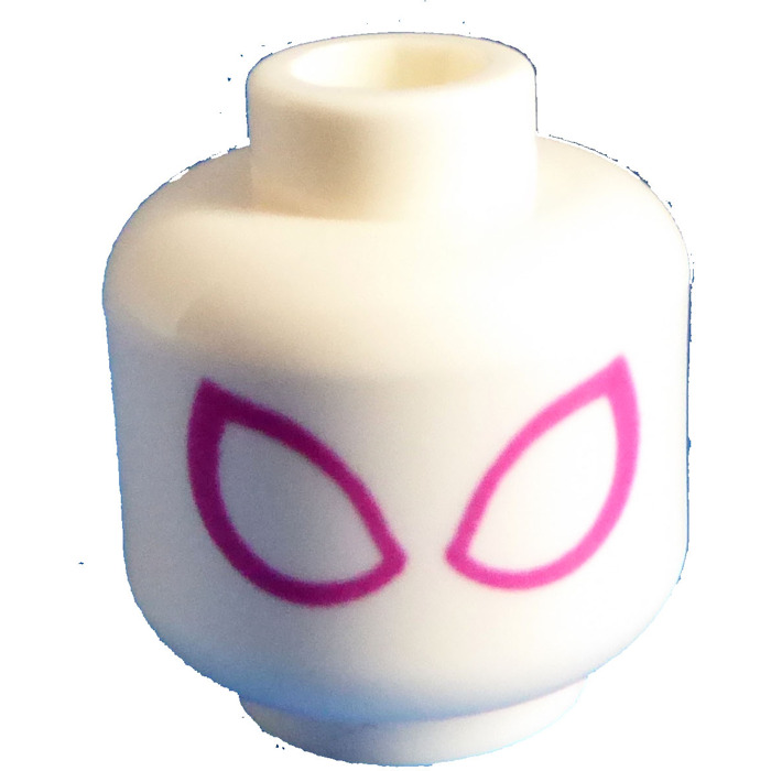 LEGO Ghost Spider Minifigure Head (3626 / 45881) | Brick Owl - LEGO ...