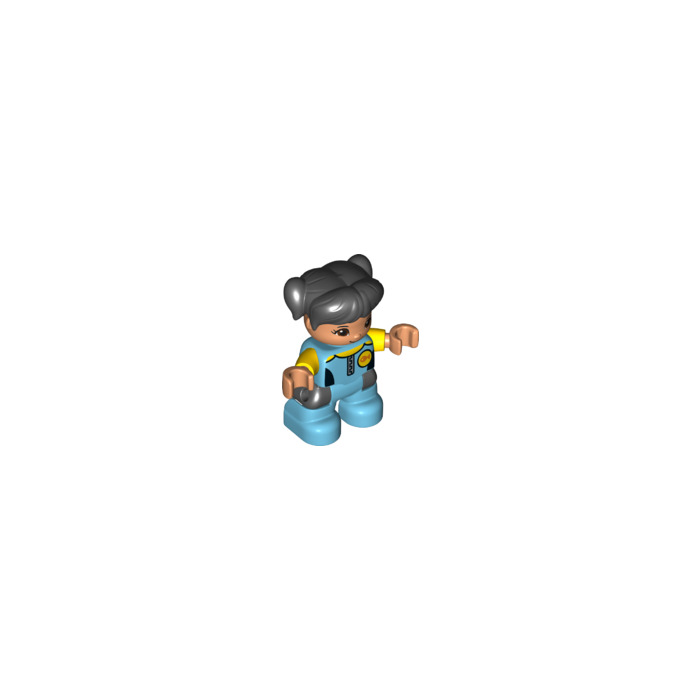 LEGO Girl with Medium Azure Diving Suit Duplo Figure | Brick Owl - LEGO ...