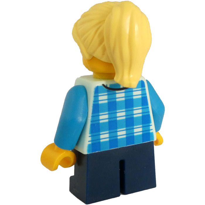 LEGO Girl with Plaid Top Minifigure | Brick Owl - LEGO Marketplace