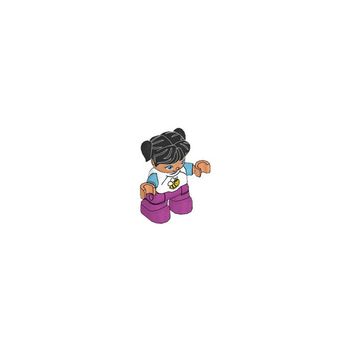 LEGO Girl with Shooting Star Top Duplo Figure | Brick Owl - LEGO ...