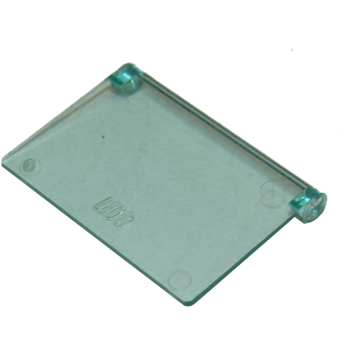 LEGO Glass for Hinge Car Roof 4 x 4 Sunroof without Ridges (2348 ...