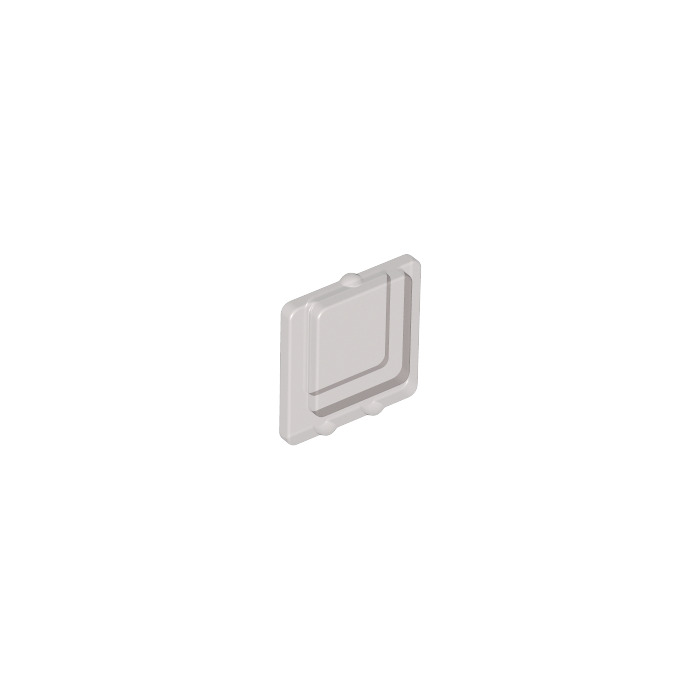 LEGO Window Frame 1 x 2 x 2 (Plane) with 2 Holes in Bottom (2377 ...