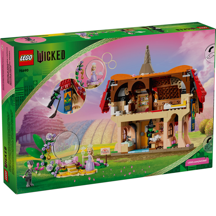 LEGO Glinda & Elphaba Visit Munchkinland Set 75690 | Brick Owl - LEGO ...