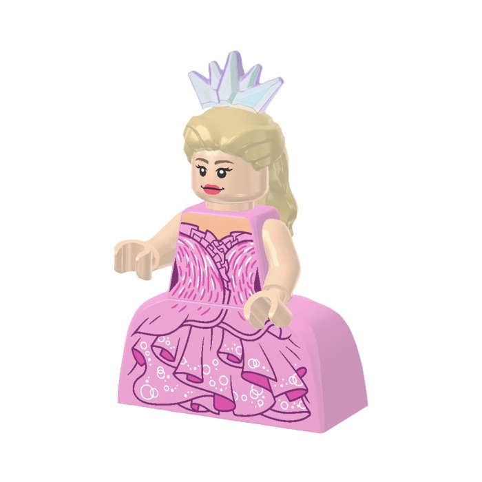 LEGO Glinda with Bright Pink Gown Minifigure | Brick Owl